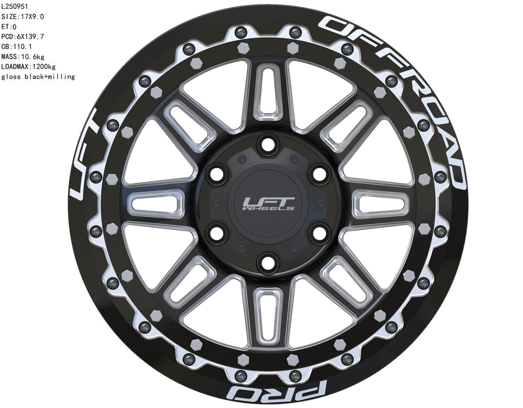 M1-MOTION Offroad Wheel | LFT Wheels Australia